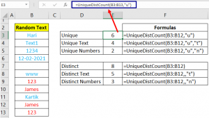 How to Count Unique and Distinct Values in Excel – LearnYouAndMe